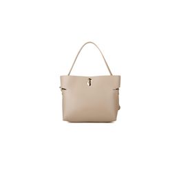Giulia Monti Umh&auml;ngetasche Grau Beige