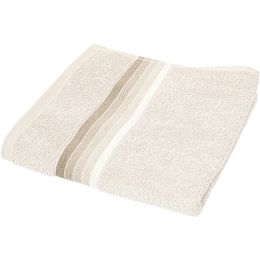 Handt&uuml;cher Dyckhoff "Chenille", wei&szlig; (sanftes wei&szlig;), B:70cm L:140cm, Frottier, Frottier, Handt&uuml;cher