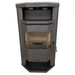 Kaminofen "Prismo Top-Platte", schwarz, Kamin&ouml;fen, Stein Top-Platte