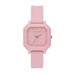 Quarzuhr Skechers "Rosencrans Square", rosa, rosegoldfarben, Armbanduhren, Herren, Quarzuhr, Armbanduhr, Damenuhr, Herrenuhr, Silikonarmband, analog