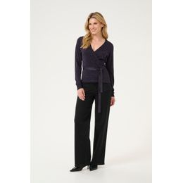 Kaffe Strickjacke Regular fit purple
