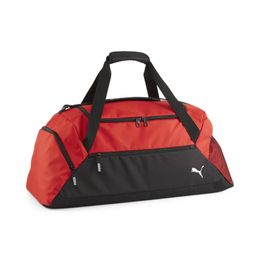 Sporttasche Puma "TEAMGOAL TEAMBAG M", rot (Puma rot, Puma schwarz), Obermaterial: 100% Polyester, Taschen Sporttasche, mit Schuhtunnel mit Rei&szlig;verschluss, pflegeleicht