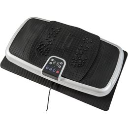 Vibrationsplatte "Deluxe", silber (silberfarben, schwarz), Motive Fitness by U.N.O., VibrationsplattenB:39,5cm H:15,4cm L:71,3cm, B:39,5cm H:15,4cm L:71,3cm