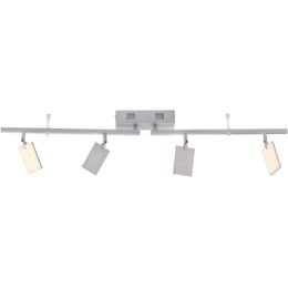 NEUHAUS PURE LED Deckenleuchte "PURE Mira", diamond, 4, H: 11,5cm, 1 Stk., Leuchten, Dimmbar &uuml;ber Fernbedienung, CCT, Spotk&ouml;pfe verstellbar, LED Deckenleuchte