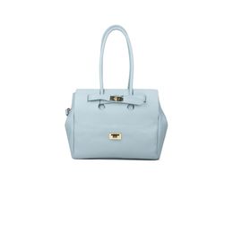 Giulia Monti Schultertasche Himmelblau