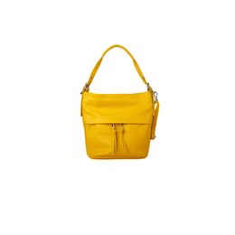 Giulia Monti Schultertasche Safran Gelb