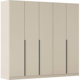 Dreht&uuml;renschrank OTTO HOME "Kleiderschrank Schrank Garderobe AGORDO Schlafzimmer", beige (beige (champagner)), B:226cm H:229cm T:54cm, Holzwerkstoff, Schr&auml;nke, Dreht&uuml;renschrank, durchdachte Innenausstattung, in 8 Breiten und 2 H&ouml;hen MADE IN GERMANY, Topseller