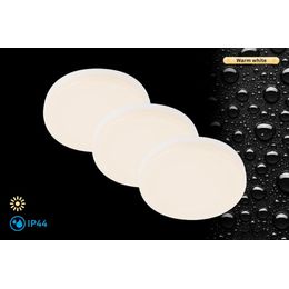Briloner Leuchten LED Einbauleuchte "PLAT", wei&szlig;, neutral, Leuchten