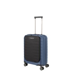 Trolley Travelite "MOOBY Koffer Hartschale", Gr. B/H/T: 40cm x 55cm x 23cm 44 l, navy, Polypropylen, Koffer, mit TSA-Schloss und kratzresistenter Oberfl&auml;che &ndash; leicht und robust