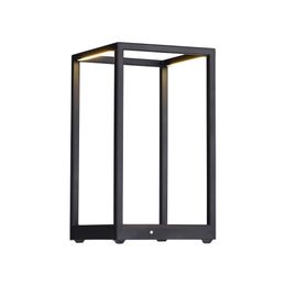 Paul Neuhaus Tischleuchte "CONNI", schwarz, 2, H: 26,6cm, 1 Stk., Leuchten, dimmbar &uuml;ber Touchdimmer, Memory, Schalter, Schnurschalter, Tischleuchte