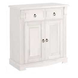 Kommode OTTO HOME "Anna, Sideboard, Anrichte, Stauraumschrank", wei&szlig;, B:94cm H:88cm T:44cm, FSC-zertifiziertes Massivholz, Sideboards, Kommode, aus massiver Kiefer, Breite 94 cm, mit Kassettenoptik, FSC