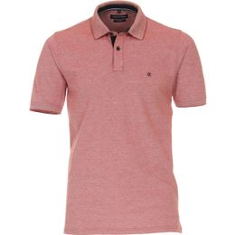 Poloshirt Casamoda "Casamoda Polo-Shirt uni", Herren, Gr. M, orange (dunkelorange), 95% Baumwolle, 5% Elasthan, Shirts