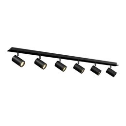 Novel Strahler Rocket Black, Schwarz, Metall, Uni,Uni, rechteckig,rechteckig, 6x12.5x116 cm, RoHS, ISO 9001, Bsci, CE, verstellbare Spotlights, Lampen & Leuchten, Innenbeleuchtung, Spots & Strahler, Deckenspots