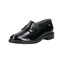 Slipper Paul Green "Paul Green Slipper Glattleder", Damen, Gr. 38,5, schwarz, Glattleder, Schuhe Slipper