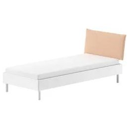 Einzelbett Home Affaire "Forrest, mit oder ohne Polsterkopfteil, in modernem Design", wei&szlig; (wei&szlig; lackiert, kopfteil wei&szlig;), Liegefl&auml;che L&auml;nge B: 200cm x 90cm, Betten, wahlweise in Buche oder Eiche massiv, Lieferung ohne Matratze