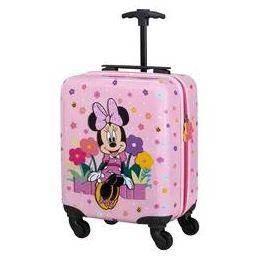 Kinderkoffer Samsonite "DAYDREAM DISNEY, Minnie Flower Power", Kinder, Gr. B/H/T: 33cm x 45cm x 20cm 24 l, rosa (minnie flower power), Polycarbonat, Koffer, aus Polycarbonat, mit Tragegriff oben