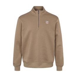 Strickpullover VINSON "VINSON Sweater VMGlyn", Herren, Gr. L, walnut, Obermaterial: 80% Baumwolle, 20% Polyester, Pullover Strickpullover