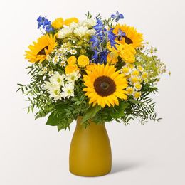 Premiumstrau&szlig; Sonnengl&uuml;hen