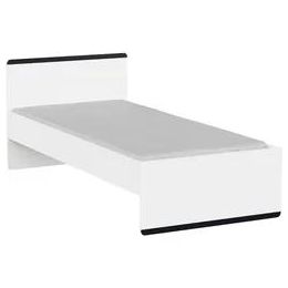 Kinderbett Demeyere GROUP "REVERSO Bett", wei&szlig; (matt wei&szlig;), B:95cm H:80,6cm, Betten, Kinderbett, Robustes Bettgestell aus Holz