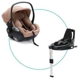 Autokindersitz fillikid "NOA, inkl. Basisstation", Baby, braun (dessert braun), Polyester, Kindersitze, Gr. 0, 360