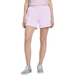 Shorts Energetics "DA.-SHORTS ELISKA SHO FT W", Damen, Gr. L, N-Gr, lila, Obermaterial: 50% Baumwolle, 50% Elasthan, Hosen Shorts, aus Baumwolle und Elasthan, mit Kordelzug im Bund, sportlicher Stil