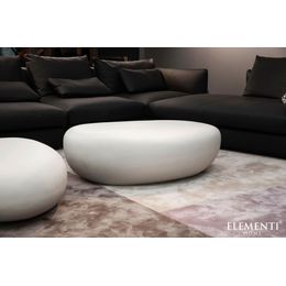 Loungetisch Hawaii Faserbeton Wei&szlig;