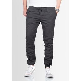 Stoffhose Alessandro Salvarini "ASGenteliio", Herren, Gr. W29 L30, L&auml;nge 30, grau (anthrazit), Obermaterial: 98% Baumwolle, 2% Elasthan, Hosen Stoffhose, mit sehr hohen Tragekomfort