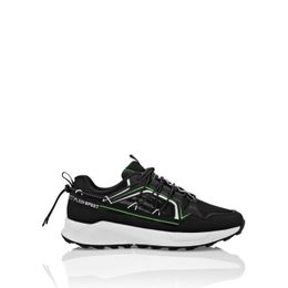 Laufschuh Plein Sport "Sneaker", Damen, Gr. 42, Normalschaft, schwarz (02, schwarz), Schuhe Laufschuh