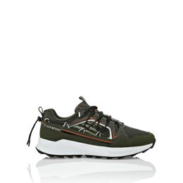 Laufschuh Plein Sport "Sneaker", Damen, Gr. 41, Normalschaft, gr&uuml;n (65, military), Schuhe Laufschuh