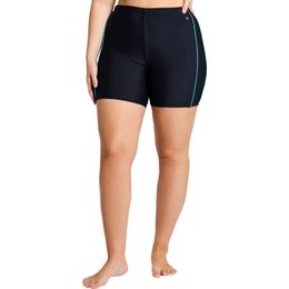 sheego Damen Badeshorts mit Shaping-Einsatz tiefblau Gr&ouml;&szlig;e 40