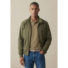 Blouson Fynch-Hatton, Herren, Gr. 3XL, schwarz khaki, Web, Obermaterial: 47% Polyester, 41% Baumwolle, 12% Polyamid, unifarben, normal h&uuml;ftbedeckend, Rundhals, Flachstrickb&uuml;ndchen, Jacken Blouson, mit Rei&szlig;verschluss und Eingrifftaschen