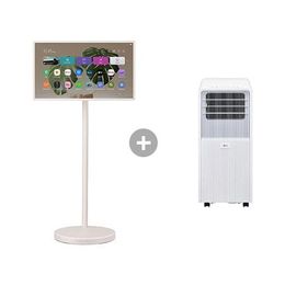 LG StanbyME 2 Superportabler 27&Prime;Touchscreen + Mobile Klimaanlage (9000 BTU) 27LX6TDGA.TF09001