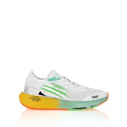 Laufschuh Plein Sport "Lo-Top Turnschuhe", Damen, Gr. 35, Normalschaft, gelb (0109, wei&szlig;, gelb), Schuhe Laufschuh