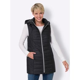 Steppweste Classic Basics, Damen, Gr. 38, schwarz, 100% Polyester, Wattierung:100% Polyester, unifarben, Westen Steppweste