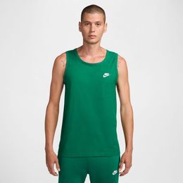 Tanktop Nike Sportswear "Men's Tank", Herren, Gr. XL, malachite, Obermaterial: 100% Baumwolle, Rundhals, Tops Tanktop, &auml;rmelloses Design, sportlicher Stil, Rundhalsausschnitt