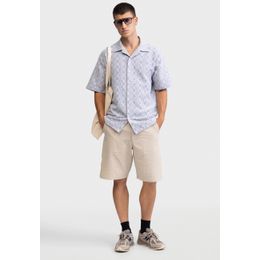 REDEFINED REBEL EST. 2013 Langarmhemd REDEFINED REBEL "Redefined Rebel Shirt RRZander Shirt BOXY FIT", Herren, Gr. XXL, light blau, Web, 100% Baumwolle, Hemden
