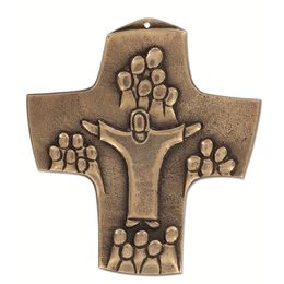 Kommunionkreuz aus Bronze (1 St&uuml;ck)