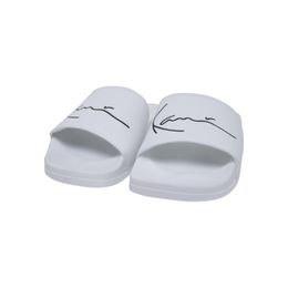 Sneaker Karl Kani "Karl Kani Herren KK Pool Slide", Herren, Gr. 44, wei&szlig;, Polyurethan, Schuhe Sneaker