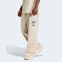 Sporthose adidas Sportswear "COLLEGIATE", Herren, Gr. M, N-Gr, wonder alumina, dunkelblau, normal, gr., Obermaterial: 70% Baumwolle, 30% Polyester, Hosen Sporthose