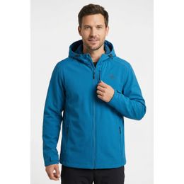 Outdoorjacke McKINLEY "He.-Jacke Mt. Watana M", Herren, Gr. L, blau (mykonos blau, gibralt), Obermaterial: 100% Polyester, unifarben, eingesetzt eingefasste Kante mit Klettverschluss,verstellbar, Jacken Outdoorjacke