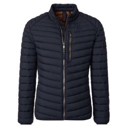 Steppjacke Casamoda "Casamoda Steppjacke uni", Herren, Gr. XL, blau (dunkelblau), 100% Polyester, Jacken Steppjacke