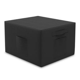 Husse f&uuml;r Klappmatratze G&auml;stematratze 75x195x15, schwarz