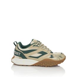 Laufschuh Plein Sport "SPRINTER", Damen, Gr. 36, Normalschaft, 0605, beige, gr&uuml;n, Schuhe Laufschuh