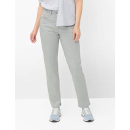 5-Pocket-Hose RAPHAELA BY Brax "Style CORRY", Damen, Gr. 42K (21), Kurzgr&ouml;&szlig;en, smoke, Web, 86% Baumwolle, 10% Elastomultiester, 4% Elasthan, Hosen 5-Pocket-Hose