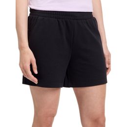 Shorts Energetics "DA.-SHORTS ELISKA SHO FT W", Damen, Gr. XS, N-Gr, schwarz, Obermaterial: 50% Baumwolle, 50% Elasthan, Hosen Shorts, elastisches Material, mit Kordelzug im Bund