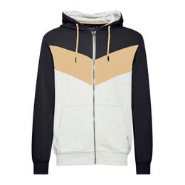 Kapuzensweatjacke INDICODE "Kapuzensweatjacke IDPock", Herren, Gr. L, blau (navy), Obermaterial: 60% Baumwolle CO. 40% Polyester PES., Sweatjacken