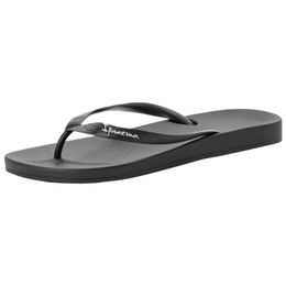 Zehentrenner Ipanema "Ipanema ANAT COLORS FEM", Damen, Gr. 37, schwarz (schwarz, schwarz), Synthetik, Schuhe Zehentrenner