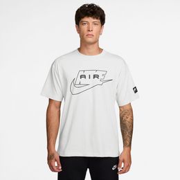 T-Shirt Nike "U NSW TEE LSE AIR", Herren, Gr. L, wei&szlig;, Obermaterial: 100% Baumwolle, Shirts T-Shirt, sportlicher Schnitt, f&uuml;r Freizeit und Sport