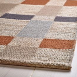 IKEA BL&Aring;LJUS Teppich flach gewebt