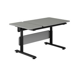 Paidi Sch&uuml;lerschreibtisch grau Ma&szlig;e (cm): B: 130 H: 53 T: 70.0 &raquo; M&ouml;bel Kraft